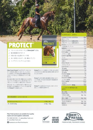 ファイバーフレッシュプロテクト Fiber Fresh Protect 表示は北海道価格 | Lex-飼料・馬具サイト